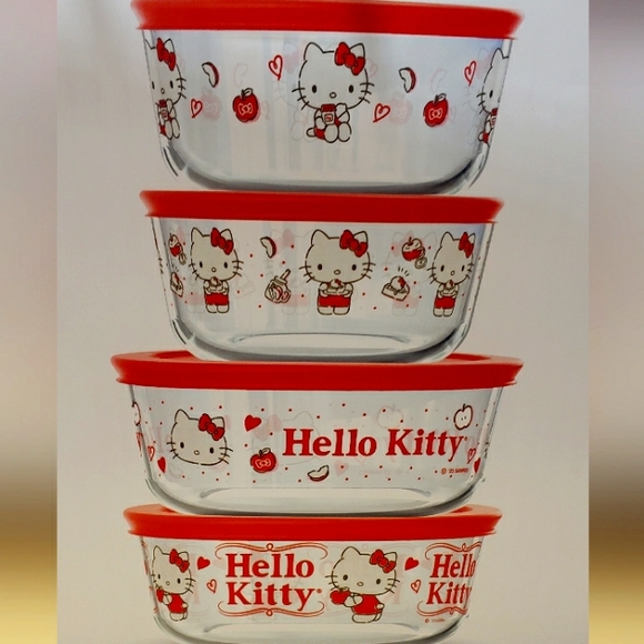 Hello Kitty | Kitchen | Hello Kitty Pyrex | Poshmark